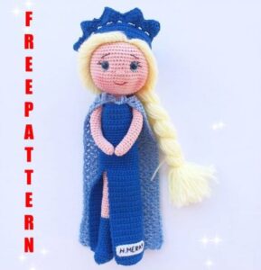 Amigurumi Disney Frozen Princess Elsa Free Crochet Pattern – Amigurumi ...