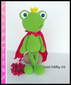 Cute Amigurumi Frog Prince Free Crochet Pattern – Amigurumi Free Pattern